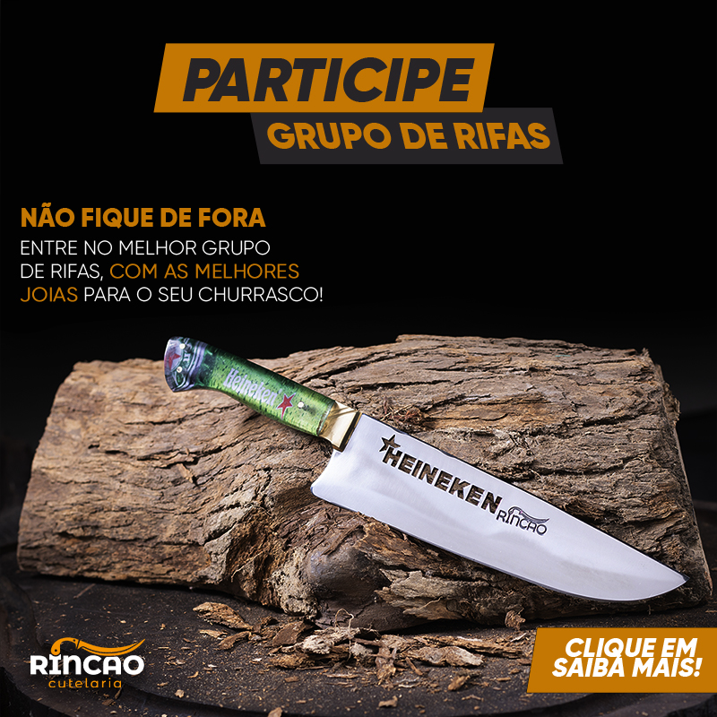 Rifa Cutelaria Rincao – Grupo FLAVIO – Leilão da Rincão